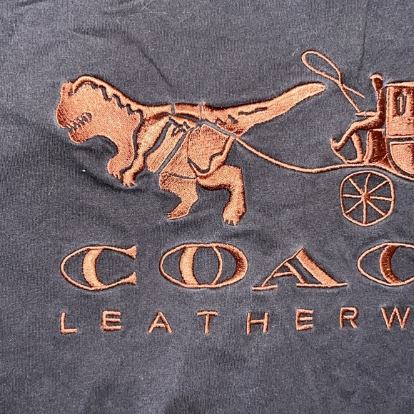 Coach | Tops | Coach Dino Short Sleeve T Shirt | Poshmark